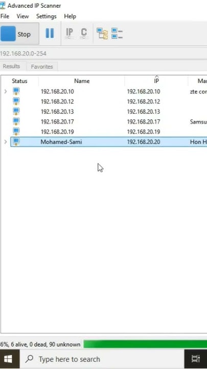 How to scan your network IPs - YouTube