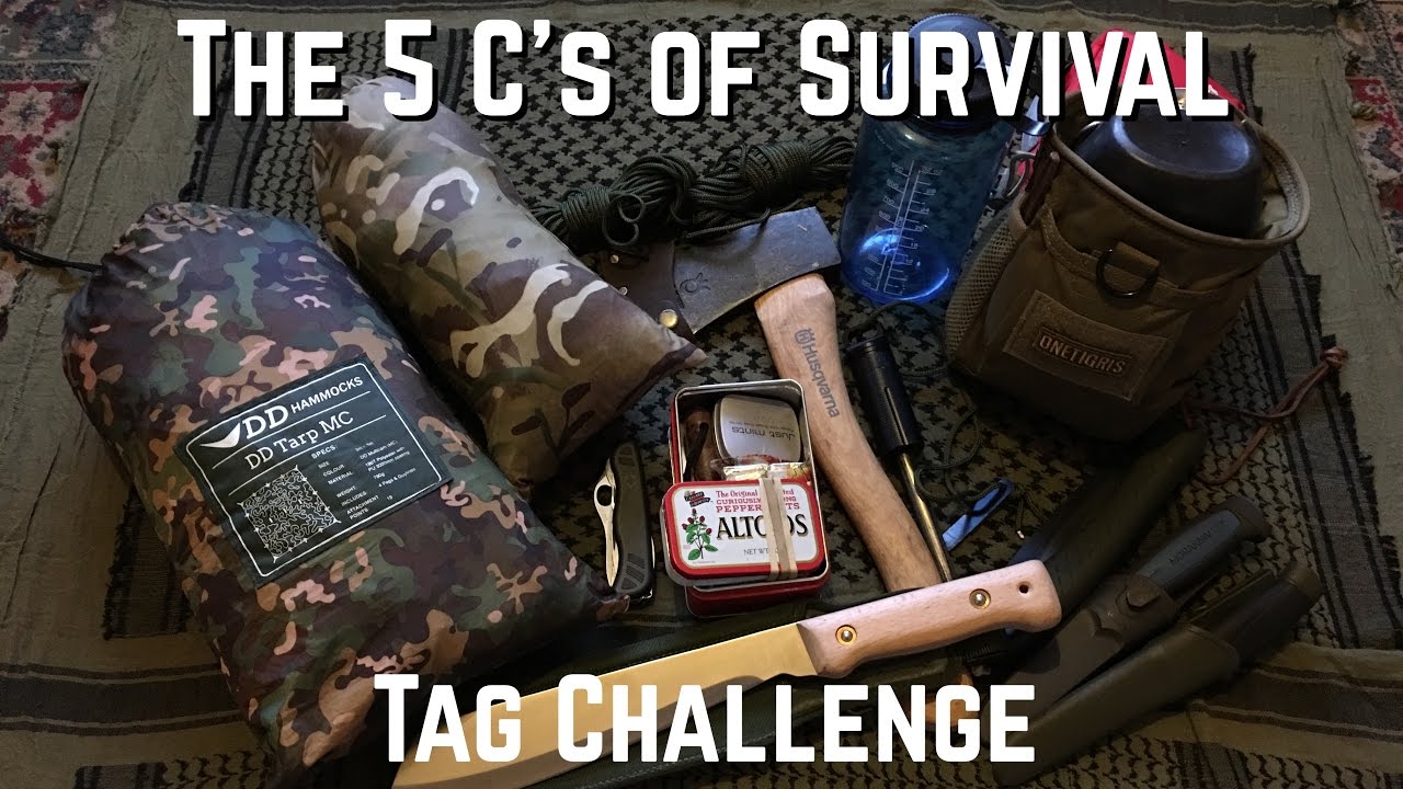 The 5 C's of Survival - Tag Challenge - YouTube