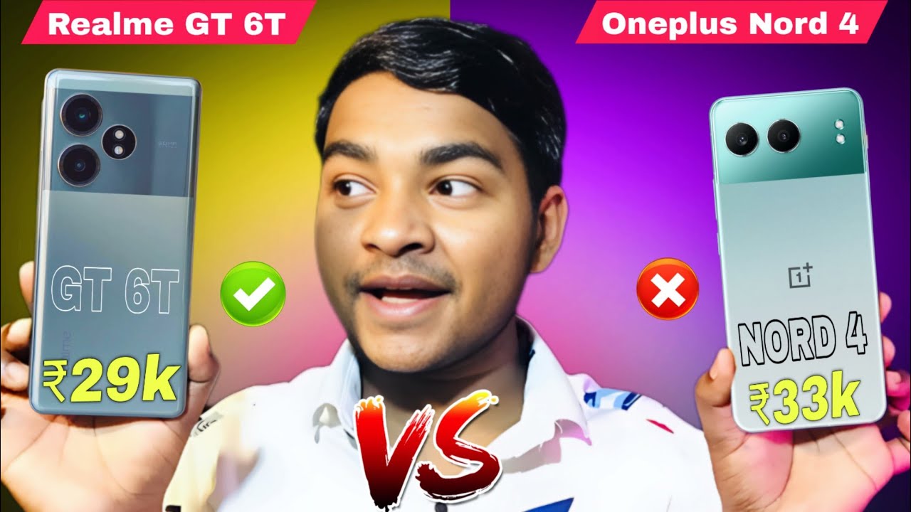 Realmi GT 6T vs OnePlus Nord 4 5G 🔥 Specifications Comparison ? - YouTube