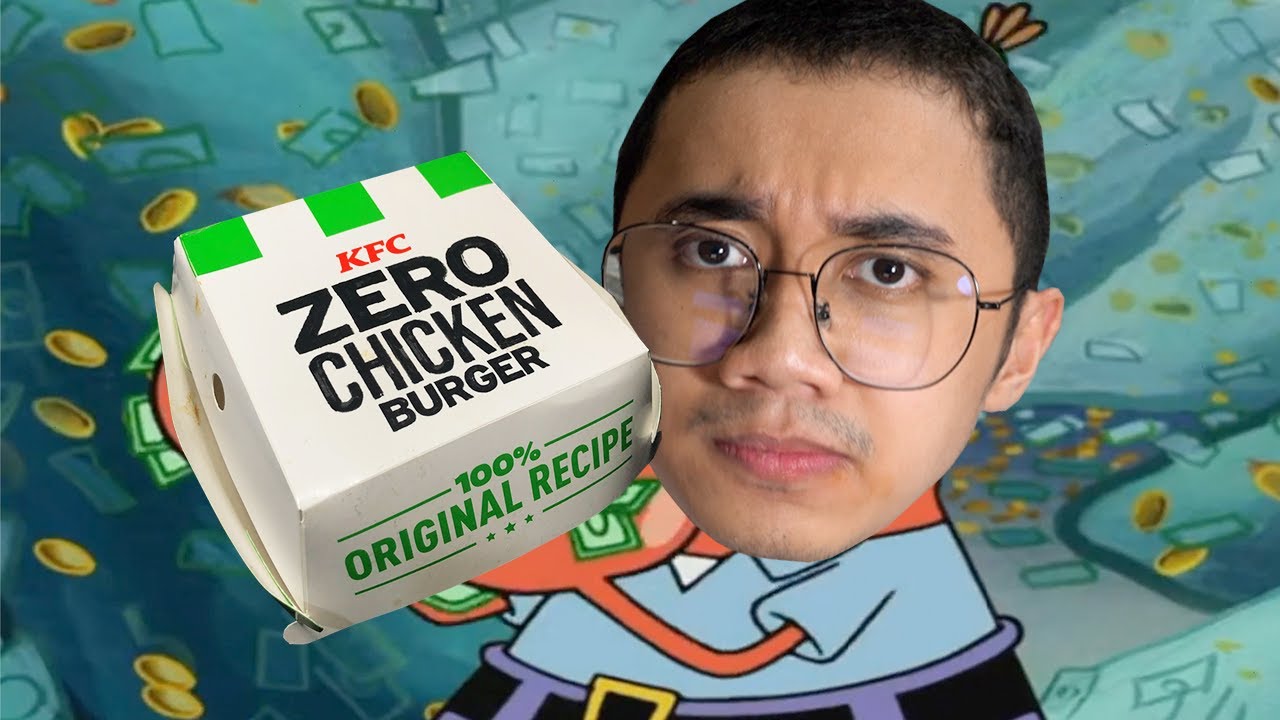 KFC's Zero Chicken Burger: Explained - YouTube