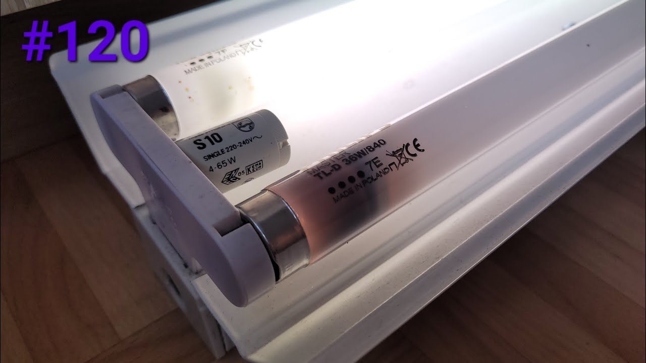 EOL fluorescent tube #120: PHILIPS Master TL-D 36W/840 Cool White T8 ...