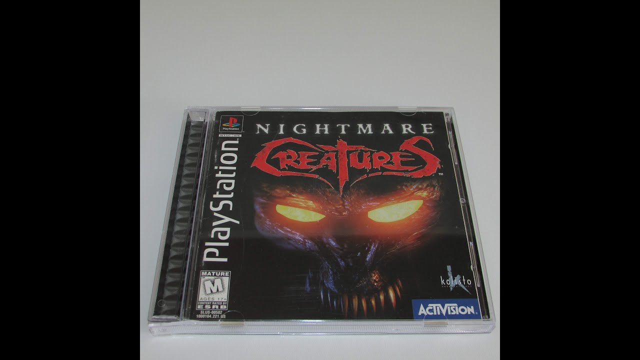 NIGHTMARE CREATURES 1: (PRUEBA DEL JUEGO)(PS1,NINTENDO 64,PC,PS3) (1997 ...
