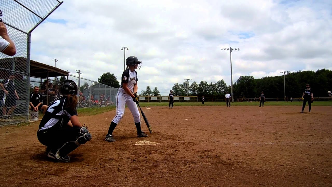 Sierra Stults 32 Hitting Ohio Hawks 2 - YouTube