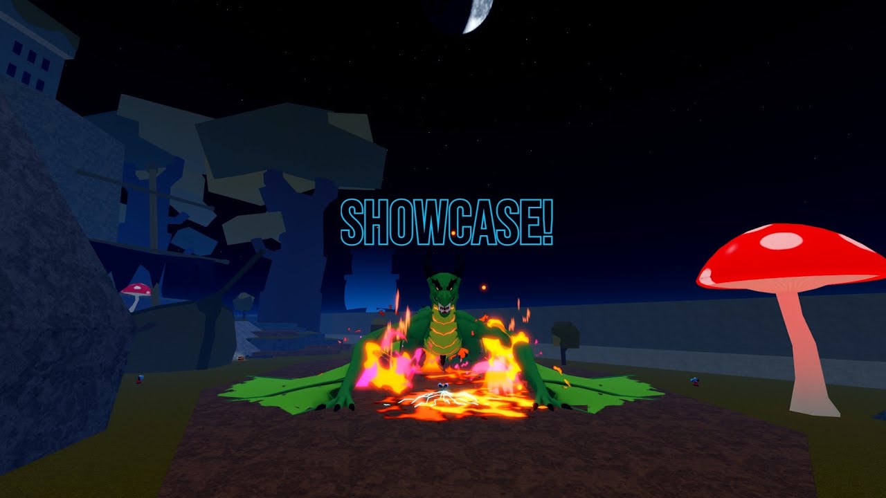 Western Dragon FULL SHOWCASE! (Blox Fruits Dragon Update) - YouTube