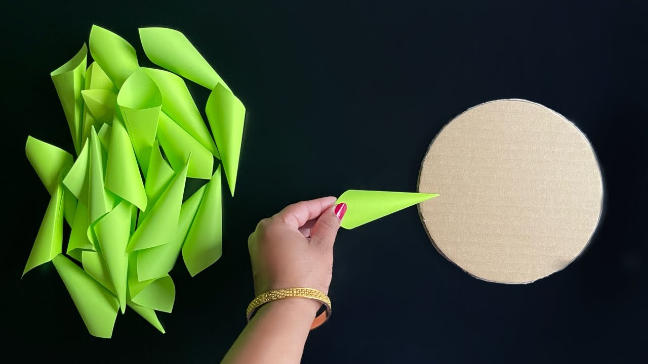 2 Beautiful Paper Wall Hanging / Paper Craft For Home Decoration / Easy ...