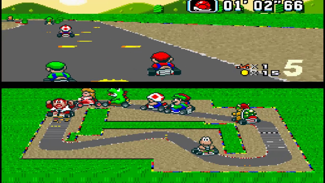 Super Mario Kart (Super Nintendo) #01 Gameplay | 2019 | Herr FreshVlog ...