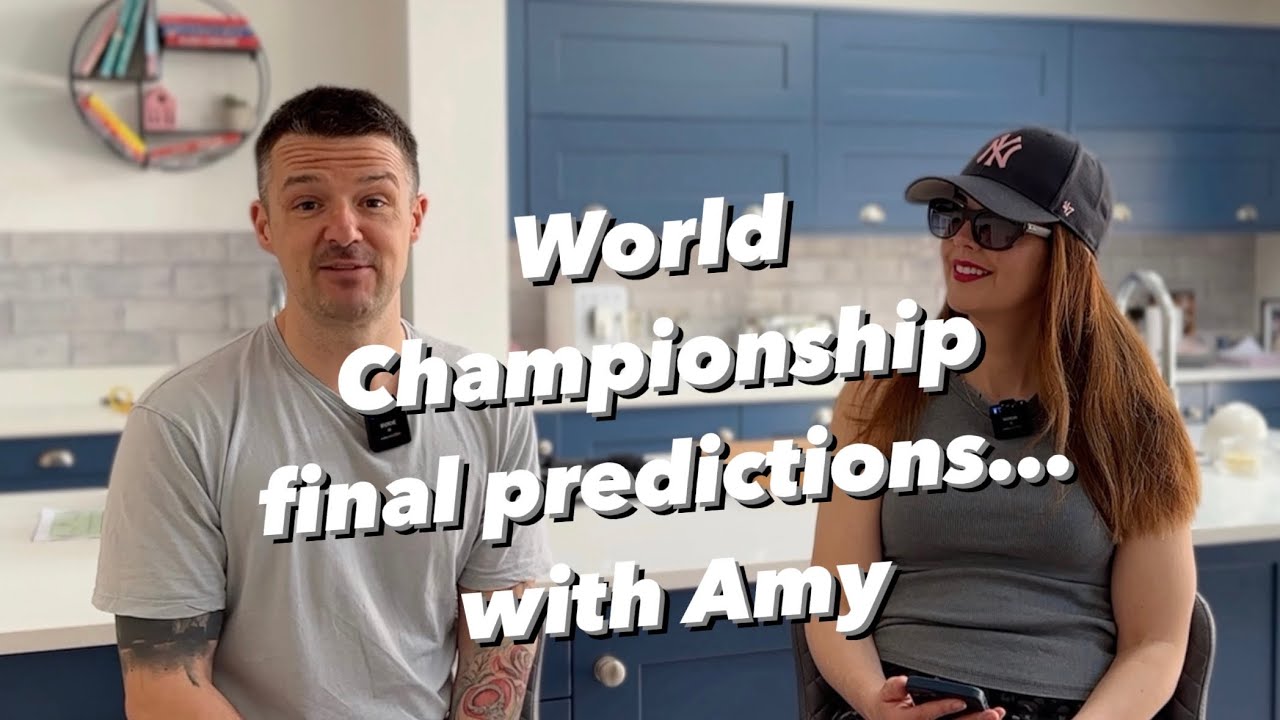 World Championship final prediction...with Amy - YouTube