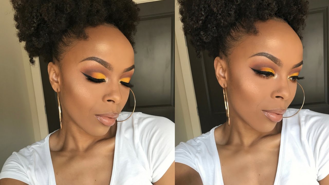 Yellow Spring Makeup Tutorial | WatchCiWork - YouTube