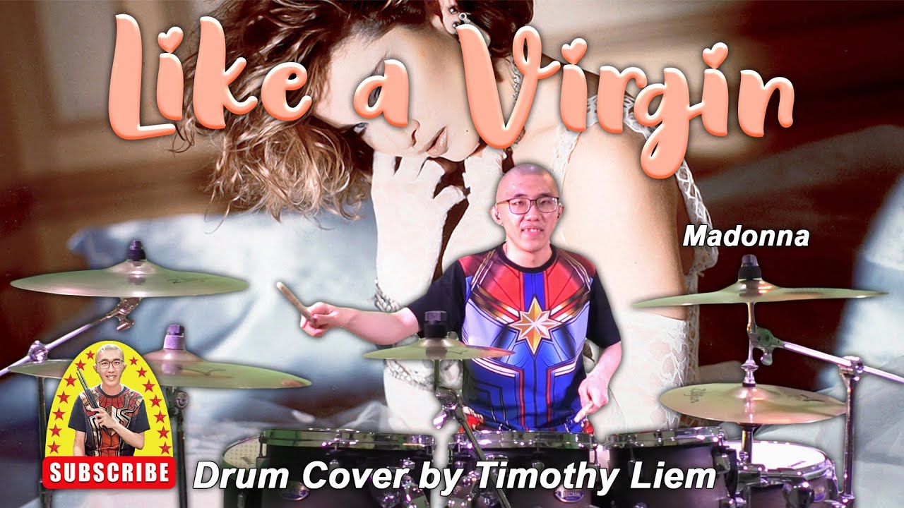 Madonna - Like a Virgin (Drum Cover) - YouTube