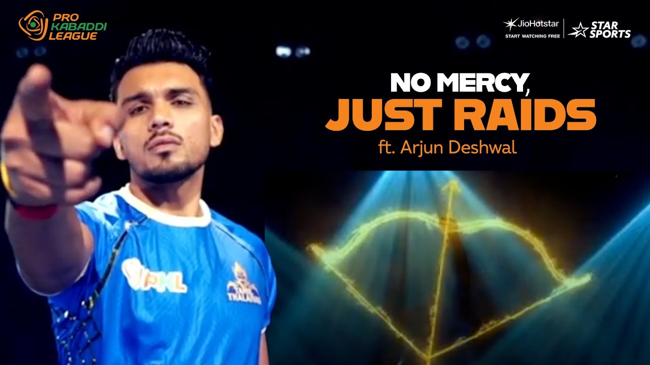 Arjun Deshwal: Ready to raid and rule in PKL12 - YouTube