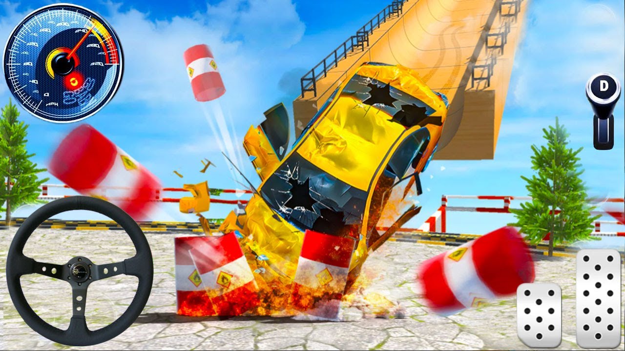 Crashing Car Simulator Game | Ultimate Destruction Fun | Android ...