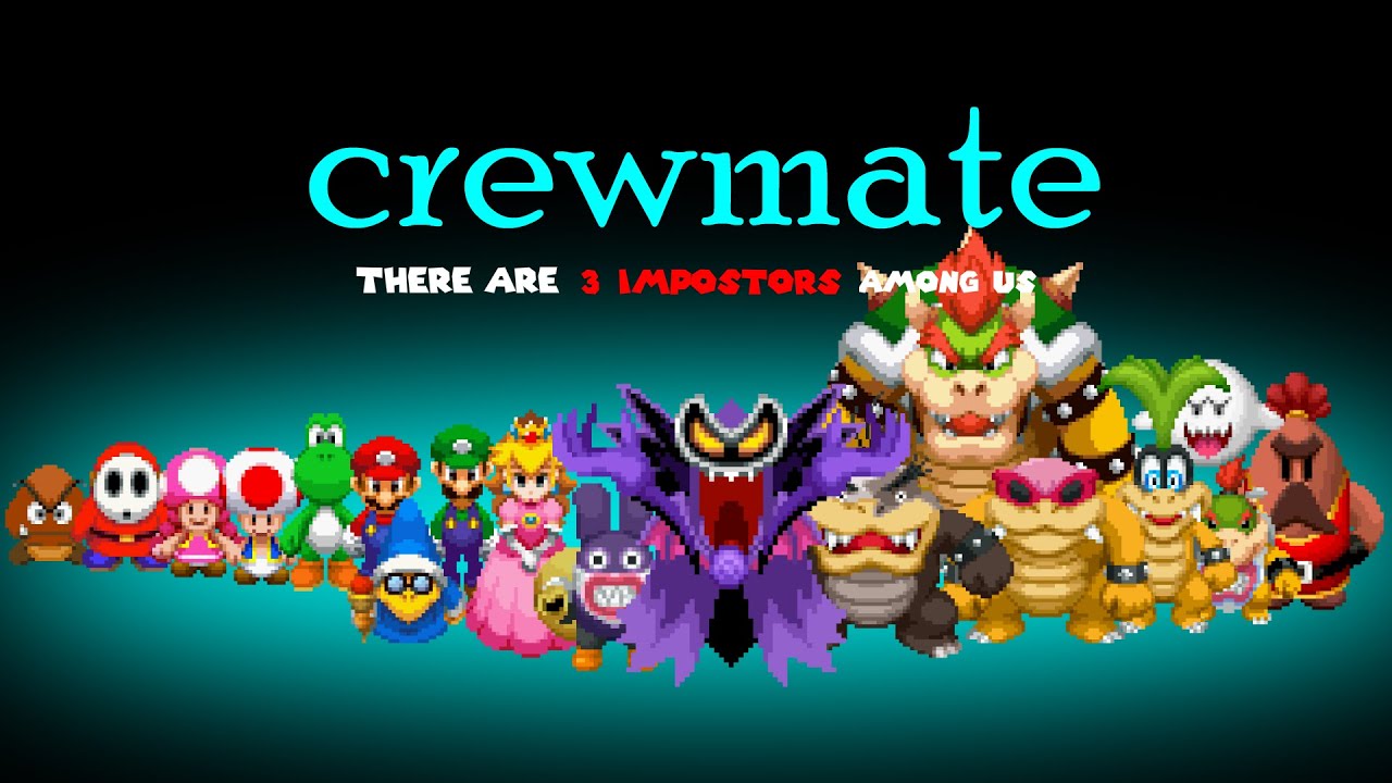 among us, but with Super Mario Bros Characters season 2 Final Episode ...