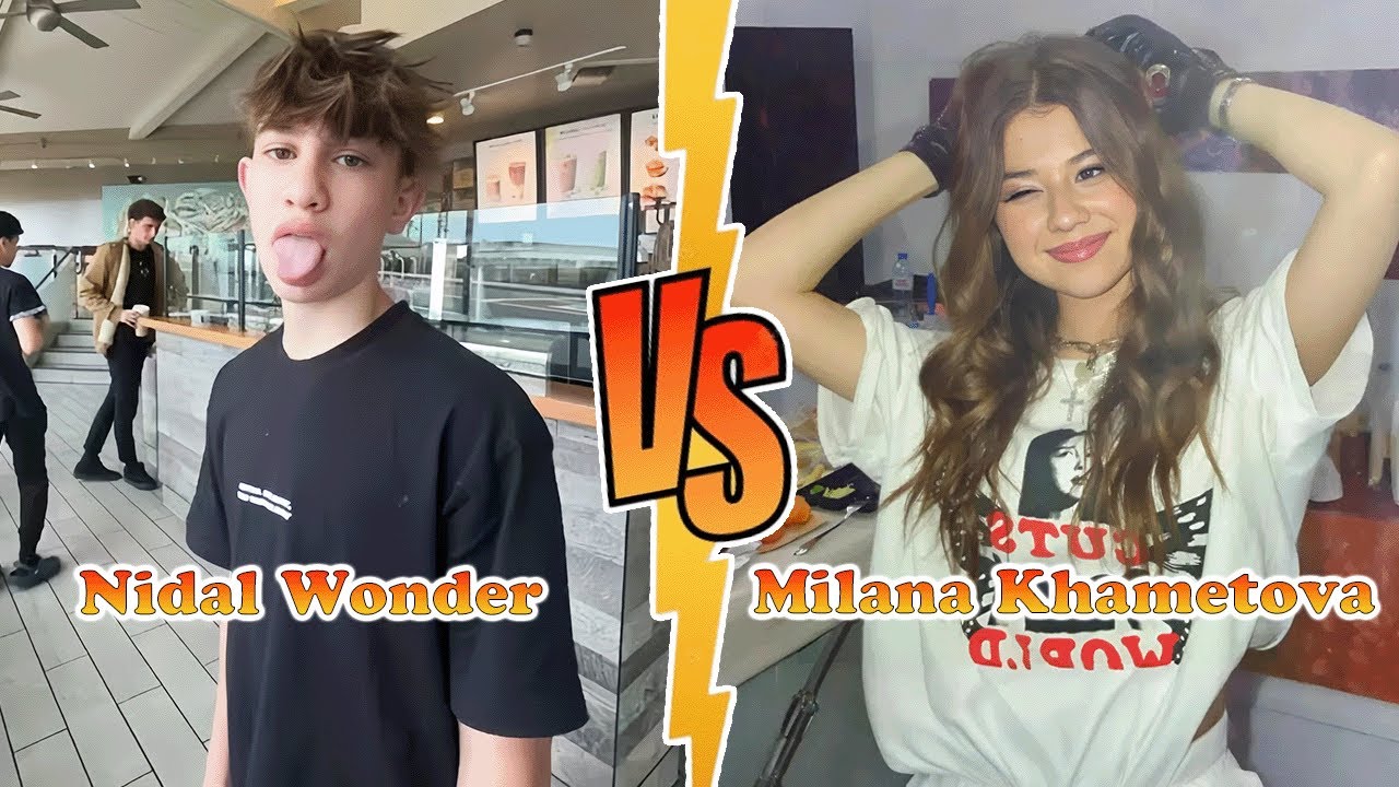 Nidal Wonder VS Milana Khametova Transformation 👑 New Stars From Baby ...