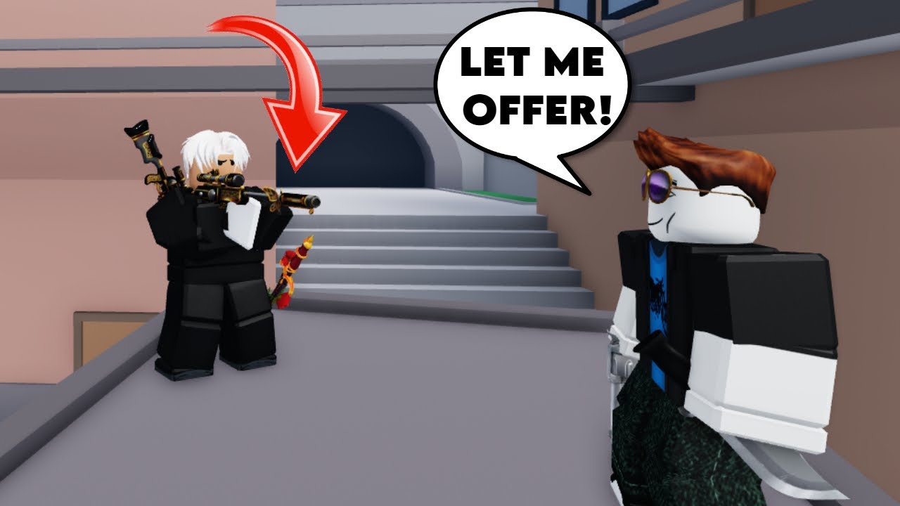 Getting Offers On The *NEW* Flutter Sniper In MVSD!!!! - YouTube