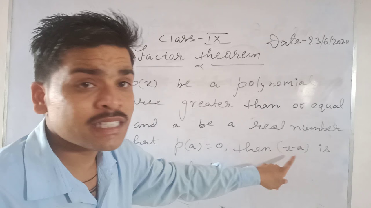 Factor Theorem Class 9 YouTube factor-theorem-class-9-youtube
