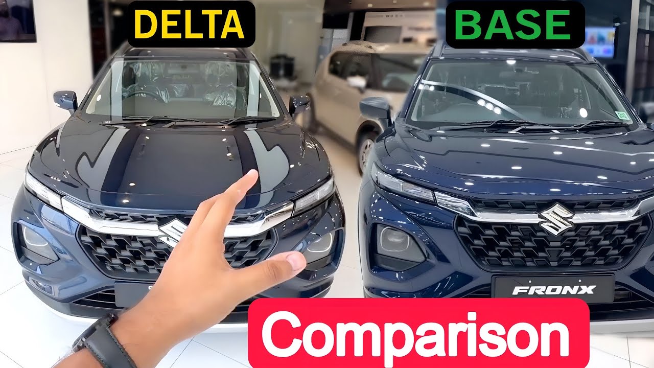 Maruti FRONX - Base vs Delta [Price] Detailed Comparison 💯| Maruti ...