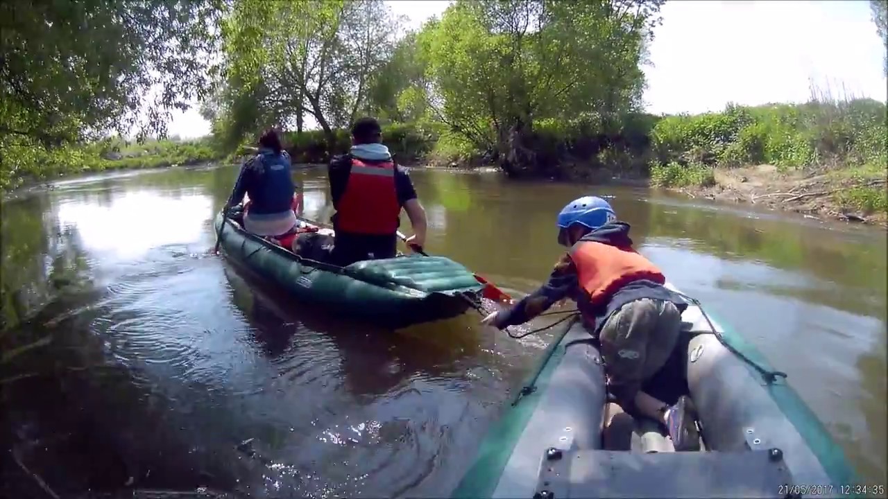 Splav Moravy z Postřelmova 2017 - YouTube