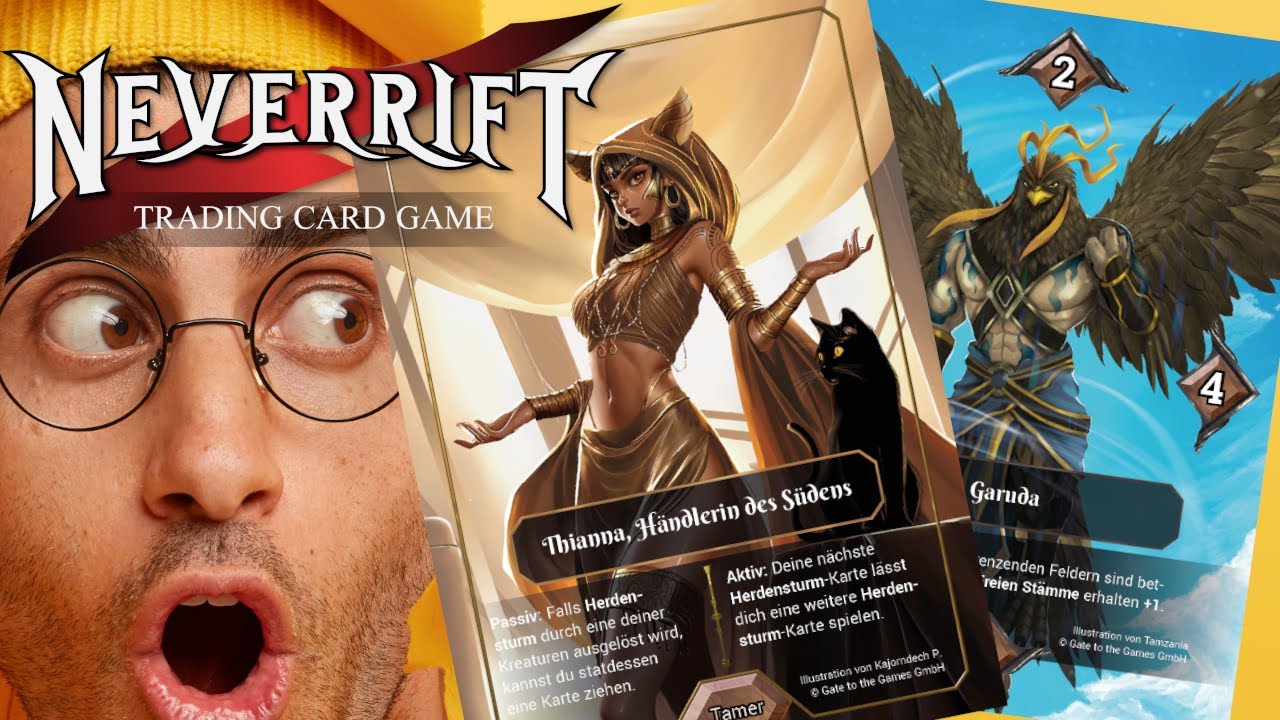 NEVERRIFT - Das neue TCG aus Magdeburg | Opening/Unboxing & Talk - YouTube
