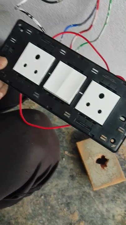 6 Model Board Wiring Connection||2 Switch 2 Socket Wiring Connection ...