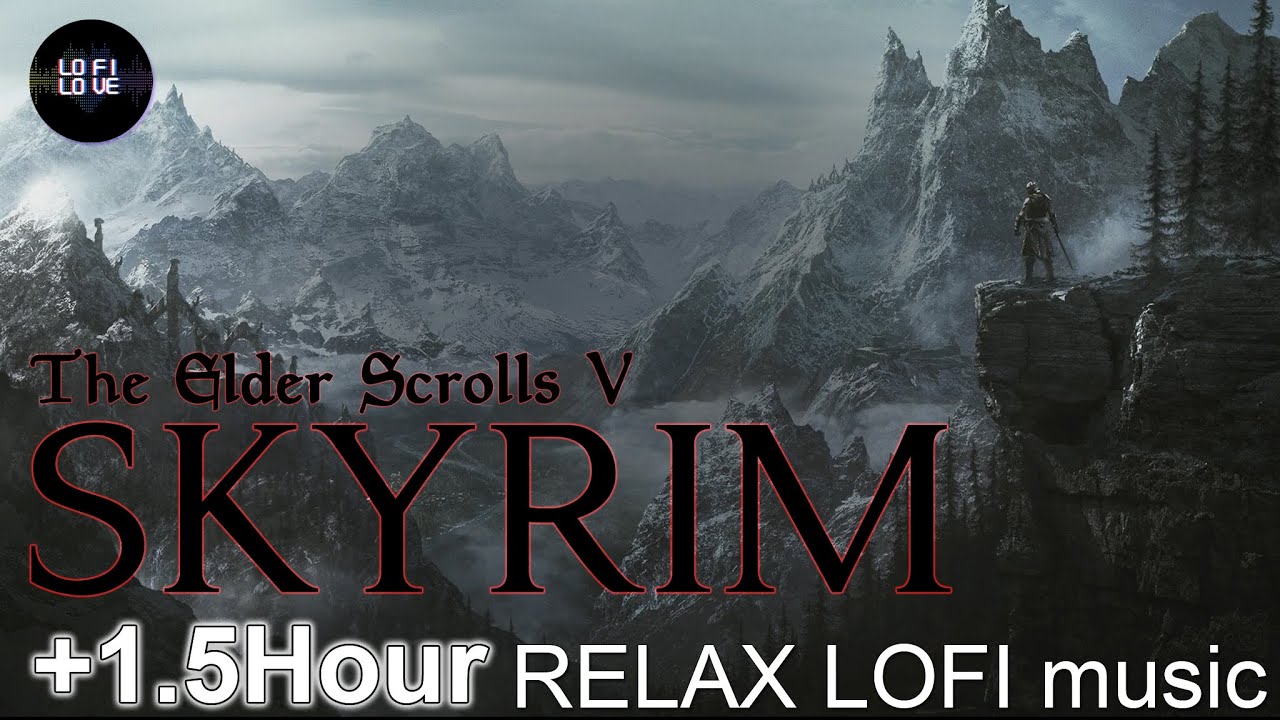 Skyrim wallpaper animated LOFI Music - YouTube Music
