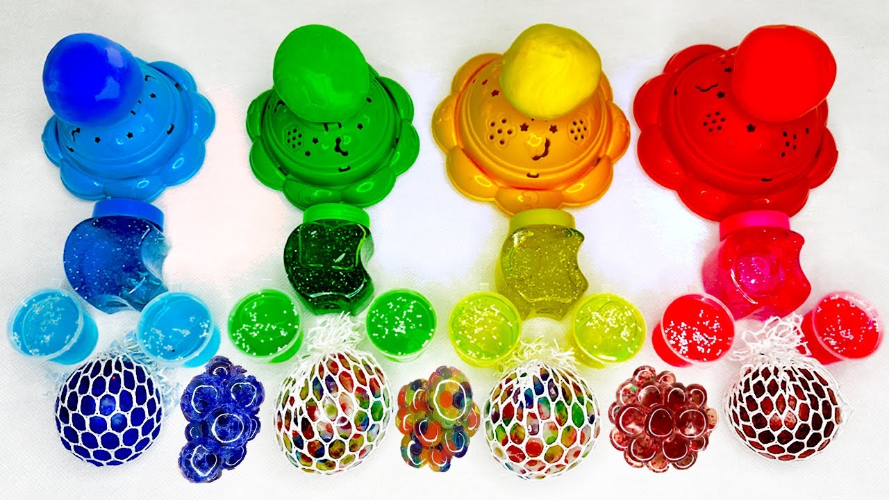 Squishing Colorful Stress Balls for Ultimate Relaxation ASMR - YouTube