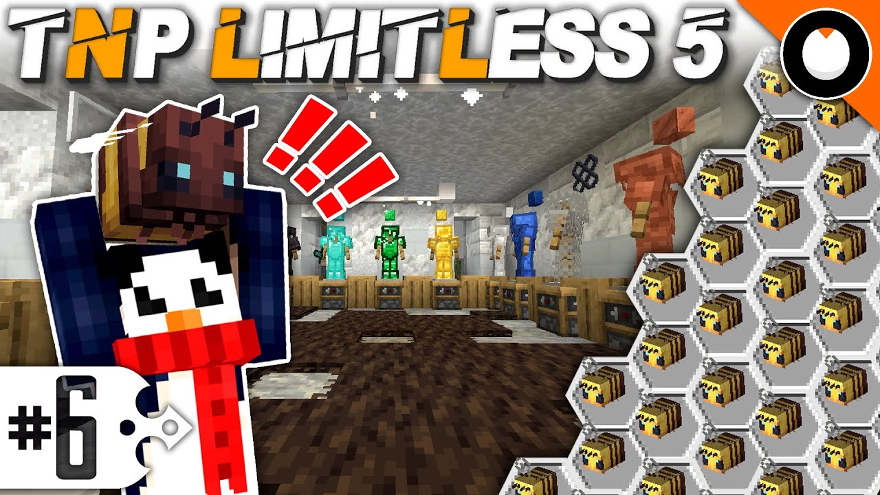 Interiors, Quests, & BEES! ~ Limitless 5 #6 (Modded Minecraft) - YouTube