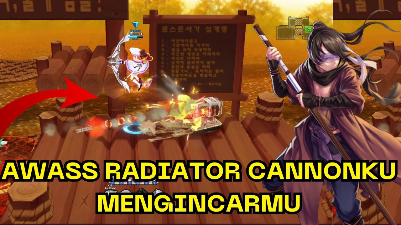 Radiator Cannonku Akan Mengalahkan Demon Lord Lost Saga Origin Nang In ...
