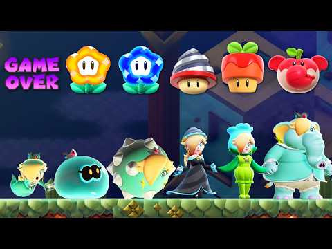 Super Mario Bros. Wonder: Bellabel Park - All Rosalina Power-Ups & Transformations