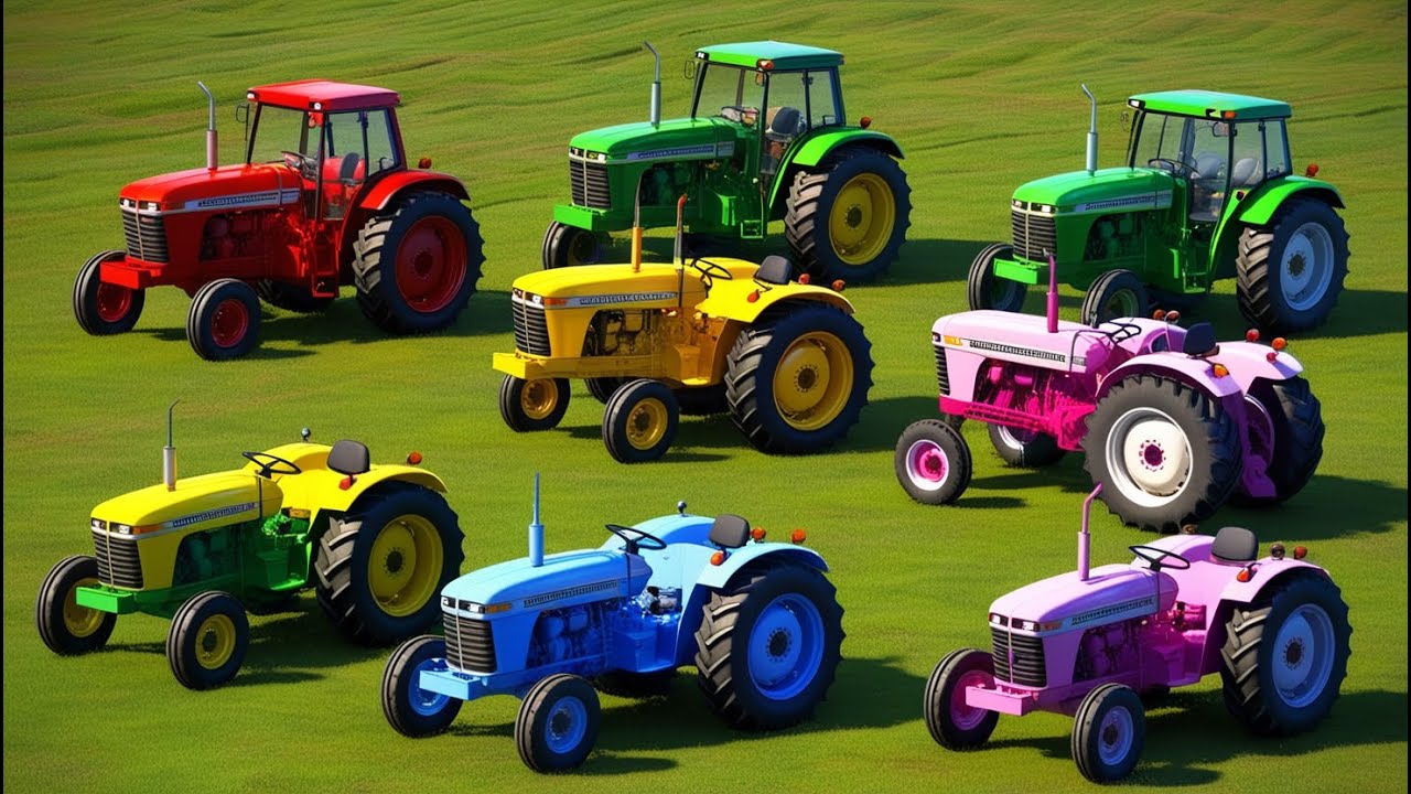 TRANSPORTING CARS, AMBULANCE,POLICE CARS, FIRE TRUCK OF COLORS! FS22 ...