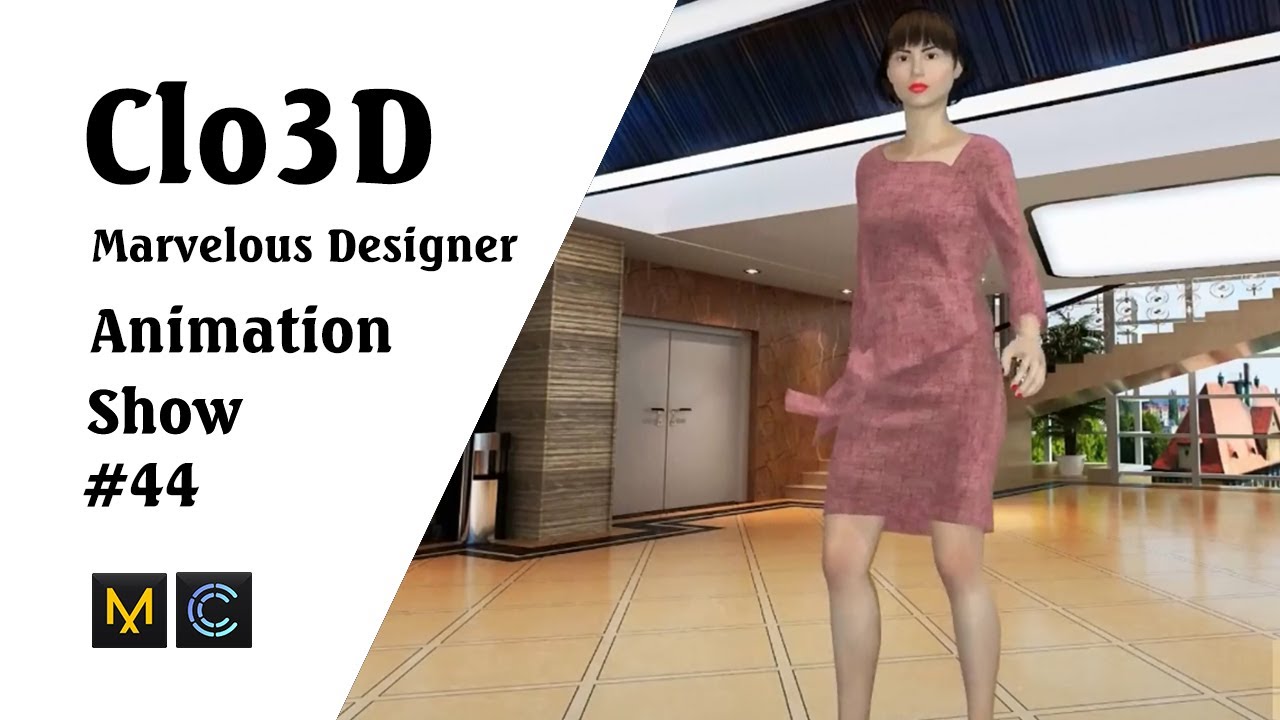 CLO 3D Runway- Virtual Fashion Show- Clo3D- Marvelous Designer | Clo3D ...