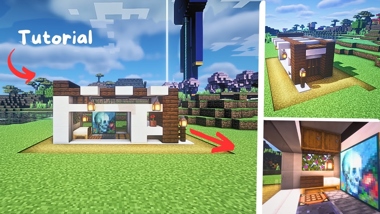 Small House in Minecraft {Tutorial} #11 - YouTube