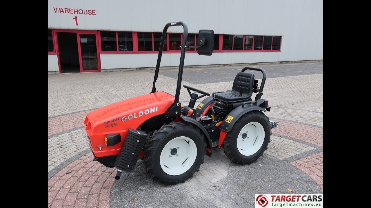 777198 GOLDONI BASE 20SN FARM TRACTOR 4WD 20.4HP 2018 YB623925 12HRS ...