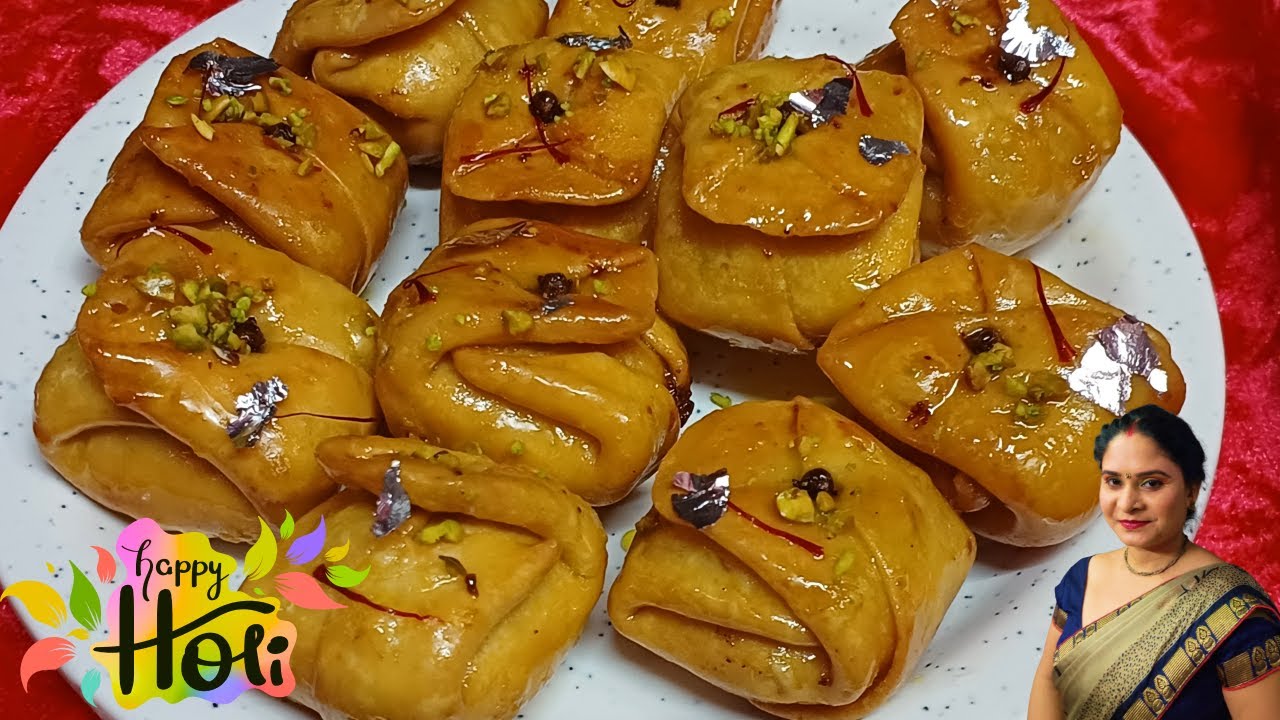 इस बार होली पर ये बना के देखो | लौंग लता मिठाई | Laung Lata Mithai ...