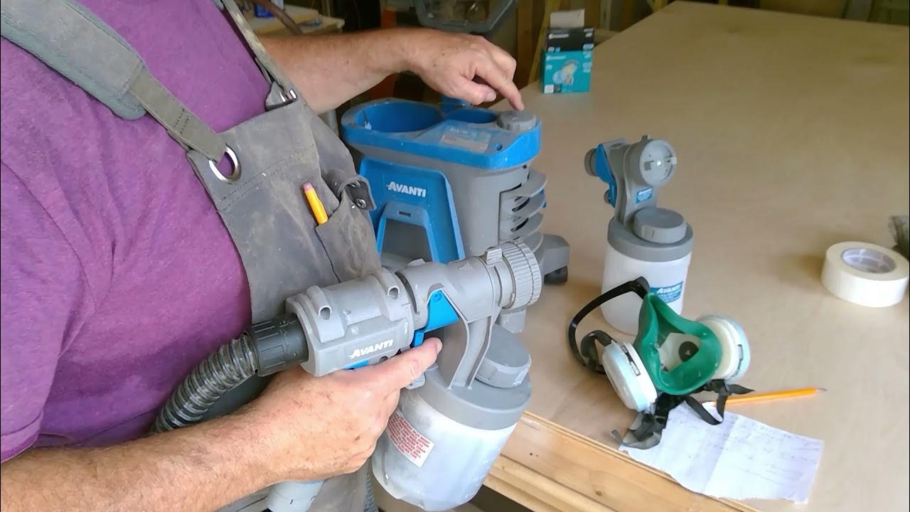 Beginner Paint Sprayer Tutorial, Avanti and Gravity Feed Sprayers - YouTube