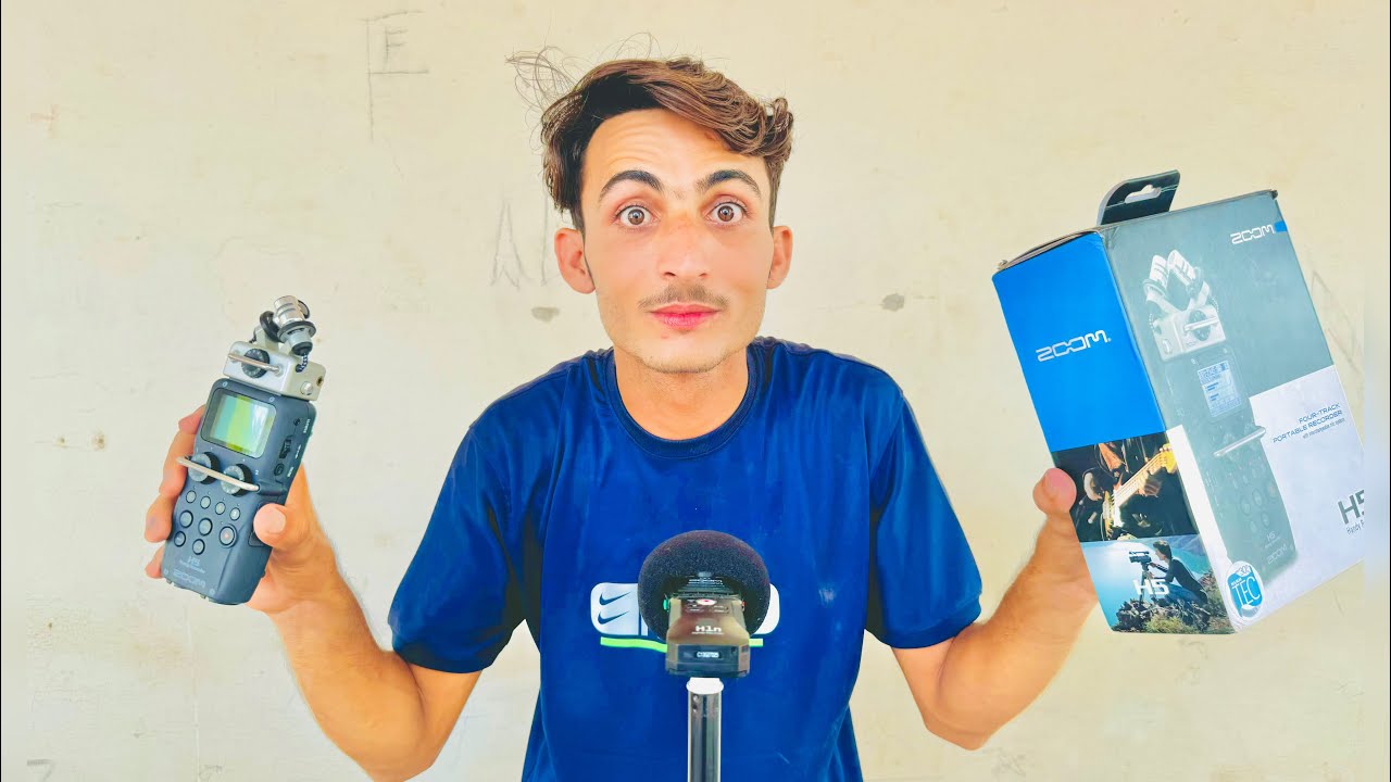 ASMR Unboxing Zoom H5 Mic 😘 - YouTube