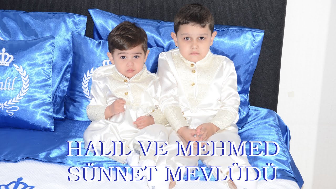 Mehmed ve Halil 'in Sünnet Mevlüdü (FRAGMANI) Almanya Mönchengladbach ...