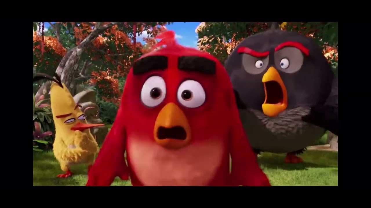 I edited the Mighty Eagle battle cry scene - YouTube