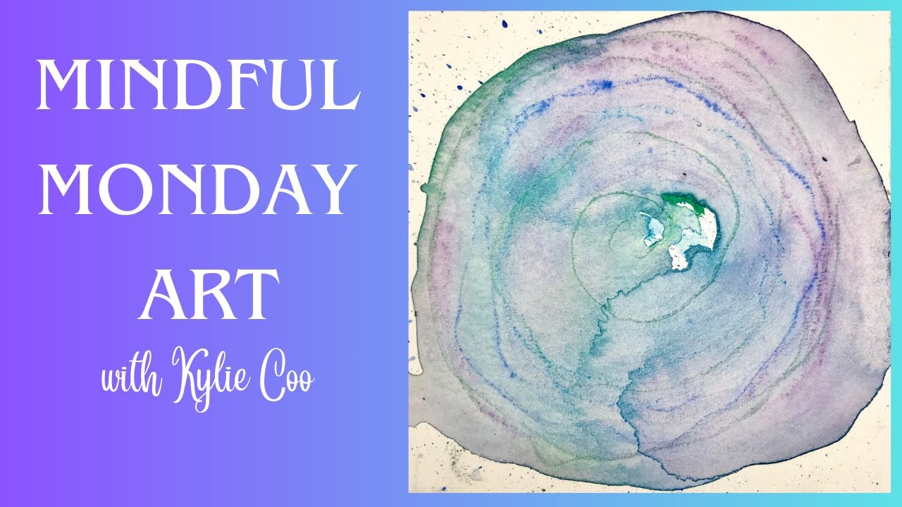 MINDFUL MONDAY ART #neocolours #meditativeart - YouTube