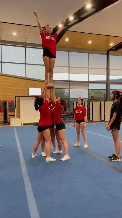 Extension Full Down Cheer Group Stunt Youtube