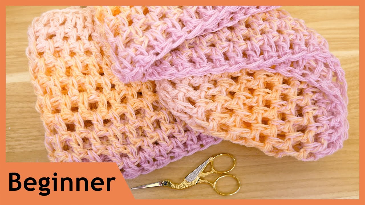 Crochet | Quick and easy loop scarf | Tutorial - YouTube