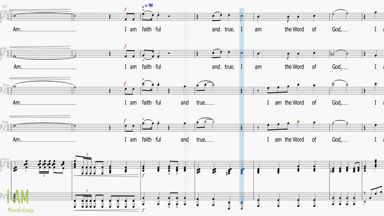 I Am - SATB - YouTube