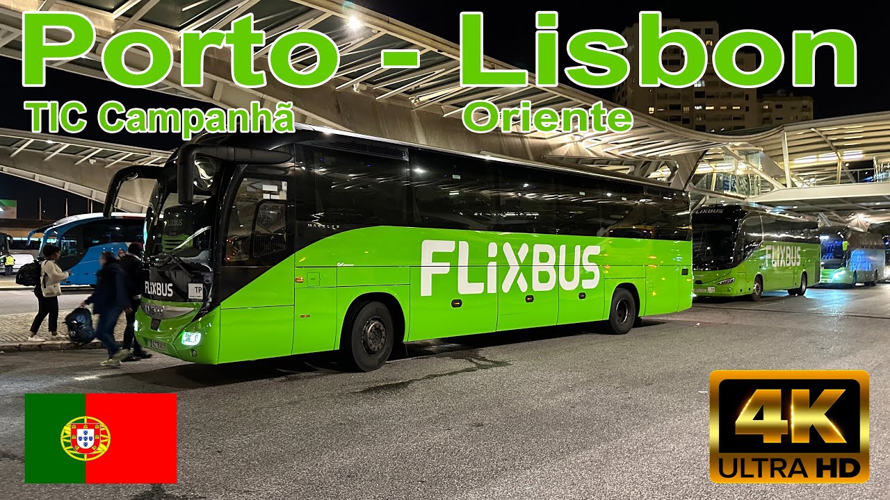 🇵🇹 Porto to Lisbon with Flixbus - YouTube