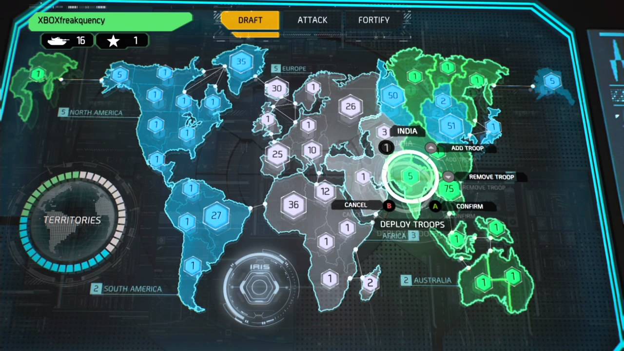 Xbox One Risk Online Challenge 1 HD Commentary PART 7/8 - YouTube