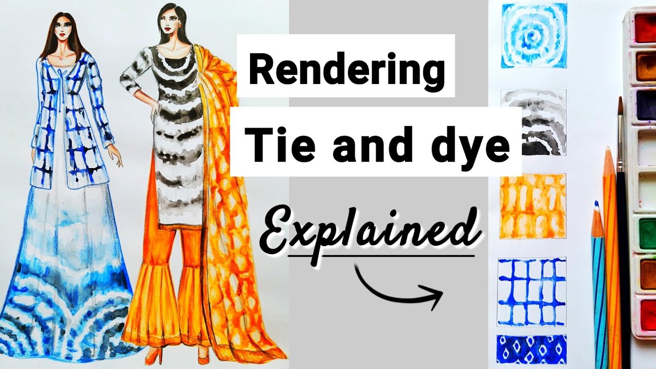 How To Draw Tie And Dye Prints Fabric Rendering Fashion how-to-draw-tie-and-dye-prints-fabric-rendering-fashion