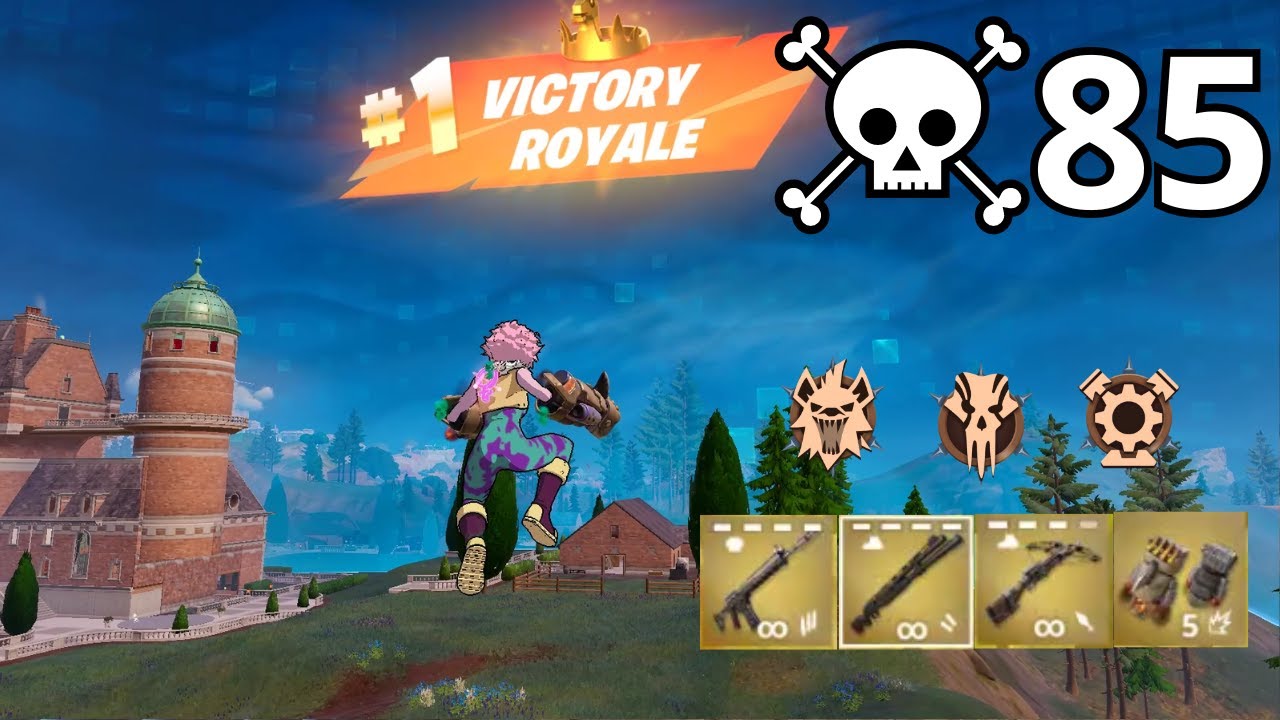 85 Elimination MINA ASHIDO Solo Vs Squads Zero Build Gameplay (NEW ...