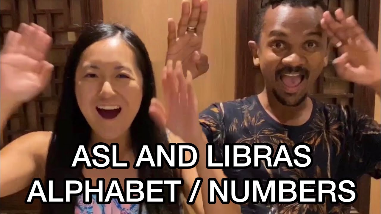 ASL and LIBRAS Alphabet and Numbers - YouTube