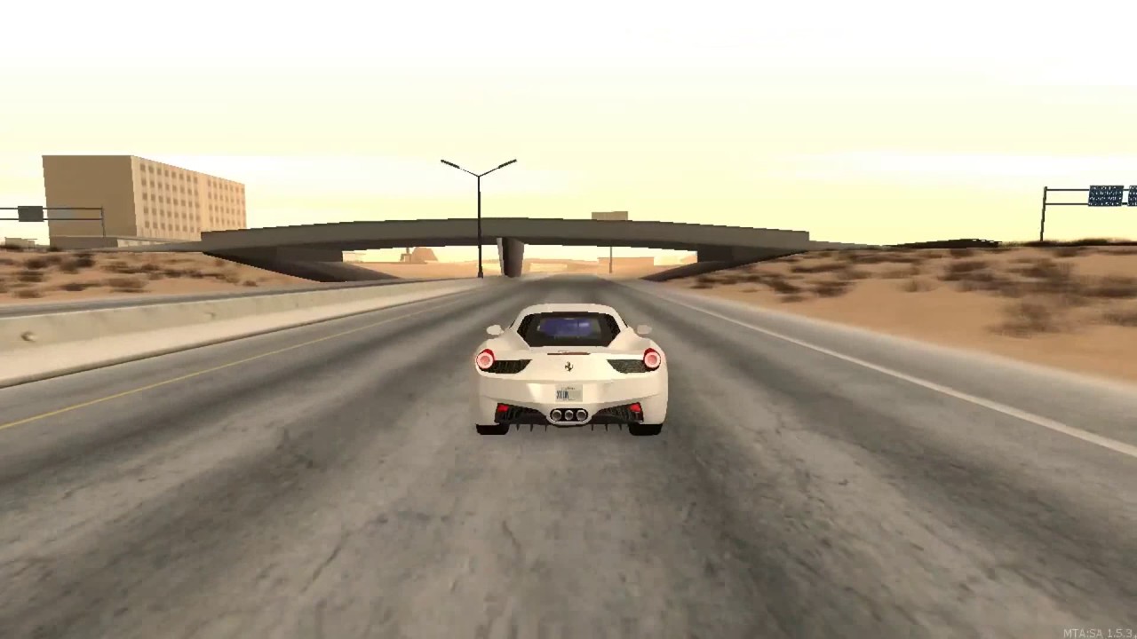 MTA Ferrari 458 Test Drive - YouTube