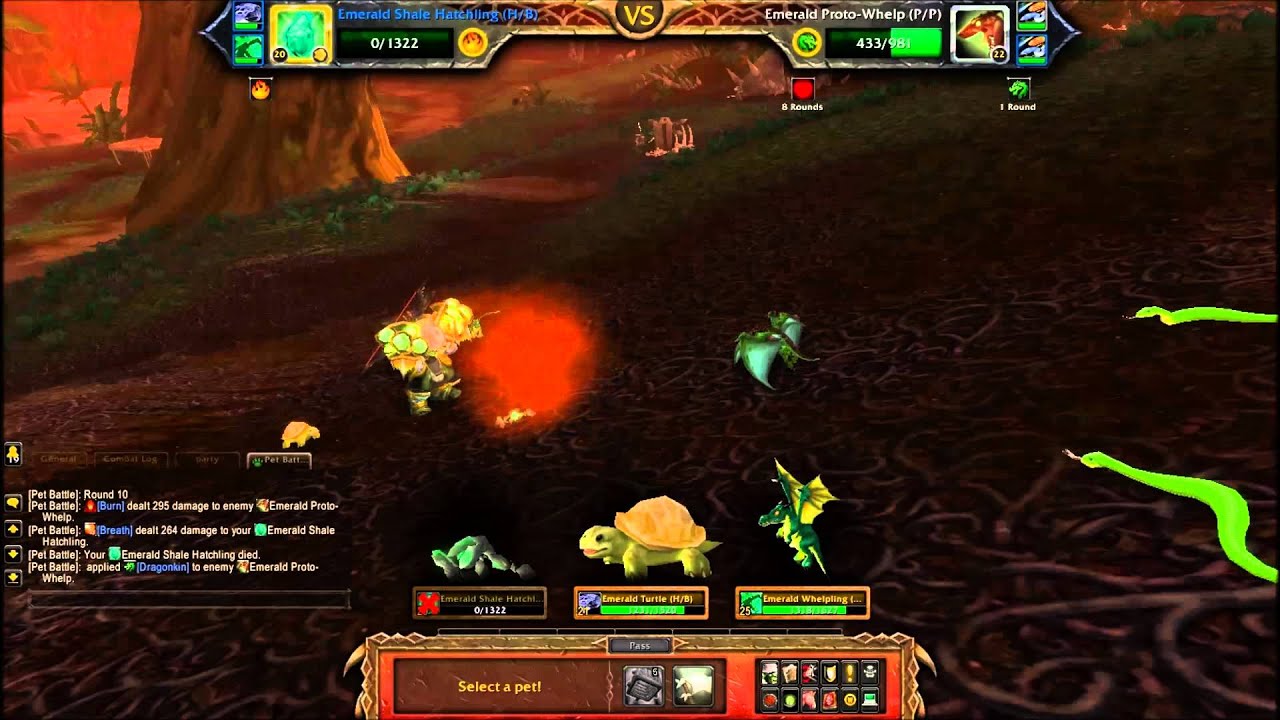 Emerald Proto Whelp: How to Catch Emerald Proto Whelp Companion Pet ...