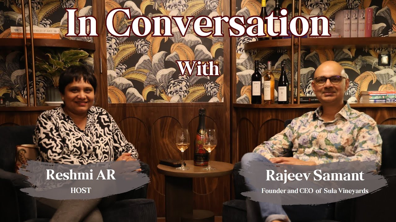 DC Conversations: Rajeev Samant, Sula Vineyards Founder & CEO - YouTube