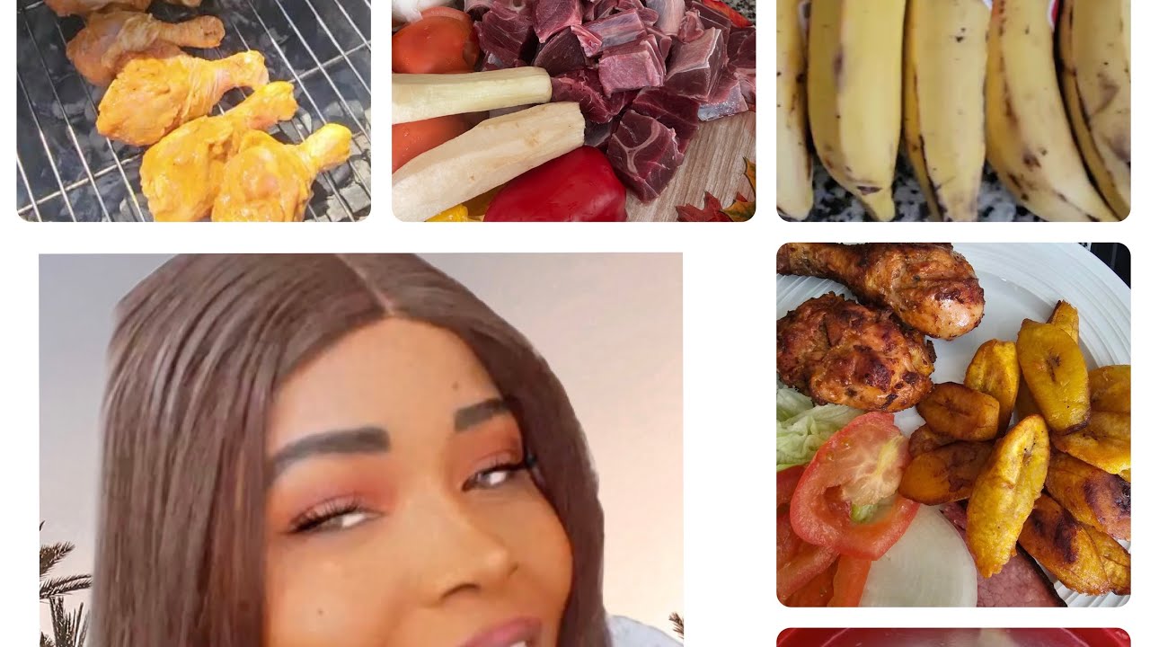 Télé réalité : recette : cuisse de poulet Grillé o charbon 🍗 et banane ...